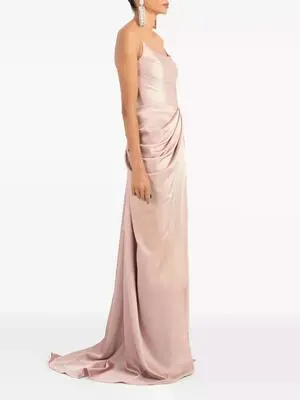 ANA RADU Strapless Maxi Dress