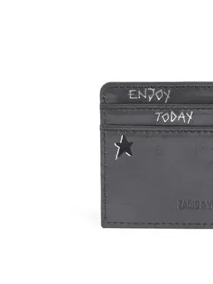 Zadig&Voltaire Graphic-print Cardholder