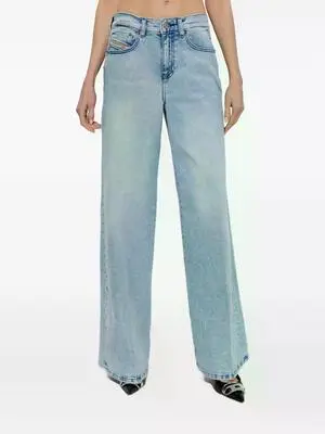 DIESEL® 1978 D-akemi Wide-leg Jeans - Blue