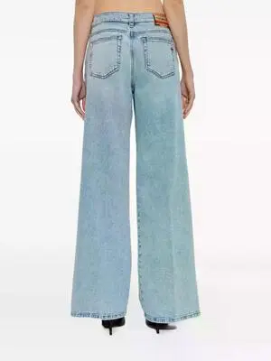 DIESEL® 1978 D-akemi Wide-leg Jeans - Blue