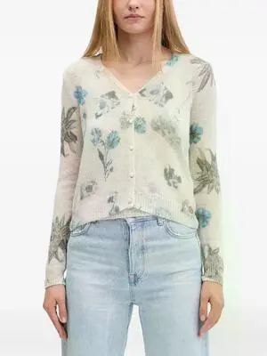 Desigual Floral Cardigan Set