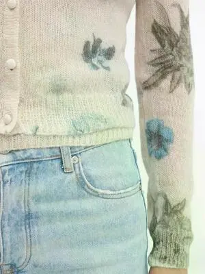 Desigual Floral Cardigan Set