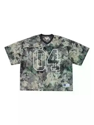 BLDG4 Leaf-print T-shirt
