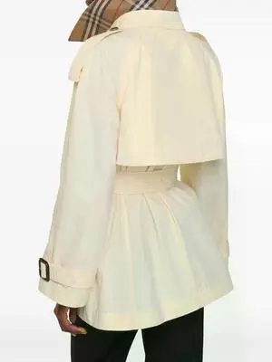 Burberry Fitzrovia Belted Double-breasted Trench Coat - Neutrals