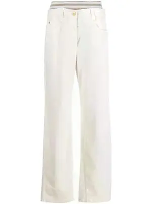 Brunello Cucinelli Elasticated Jeans For Women