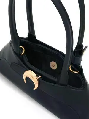 MARINE SERRE Mini Aurora Smooth-leather Tote Bag