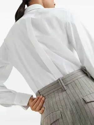 Brunello Cucinelli Wide-leg Wool Trousers