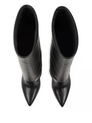 Karl Lagerfeld Logo-appliqué Boots