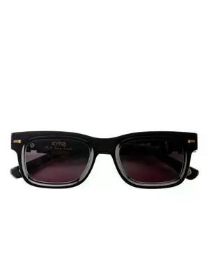 KYME Jedi Rectangle-frame Sunglasses - Black