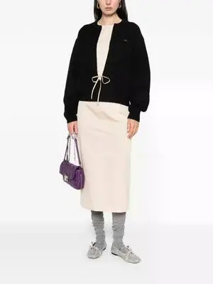 N°21 Plunge V-neck Sweater - Black