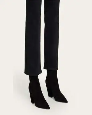 GIANVITO ROSSI 85mm Keinna Suede Ankle Boots