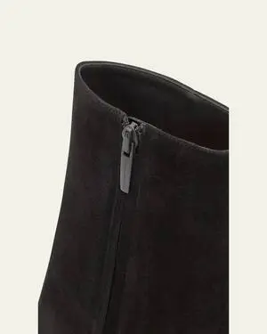GIANVITO ROSSI 85mm Keinna Suede Ankle Boots