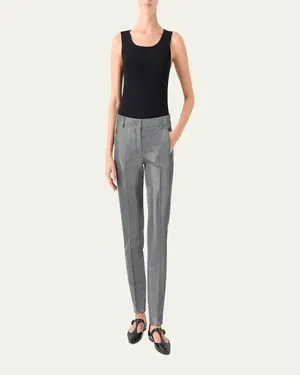Akris Fitted Knit Tank Top - Black