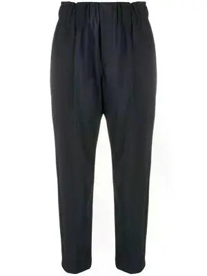 Brunello Cucinelli Side Stripe Cropped Trousers