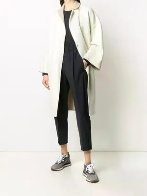 Brunello Cucinelli Side Stripe Cropped Trousers