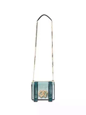 Dsquared2 Crossbody Bag With Chain Strap - Blue
