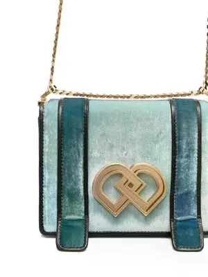 Dsquared2 Crossbody Bag With Chain Strap - Blue