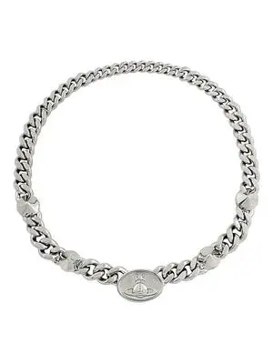VIVIENNE WESTWOOD Manchester Orb-detail Necklace - Silver