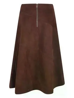 Alice + Olivia Sosie Suede Skirt