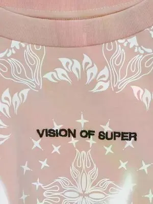 VISION OF SUPER Flame Print Sweatshirt
