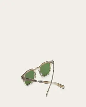 MR. LEIGHT Adonis S Square Sunglasses - Celestial Grey