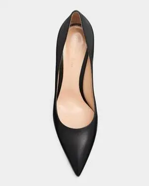 GIANVITO ROSSI 85mm Leather Pumps - Black