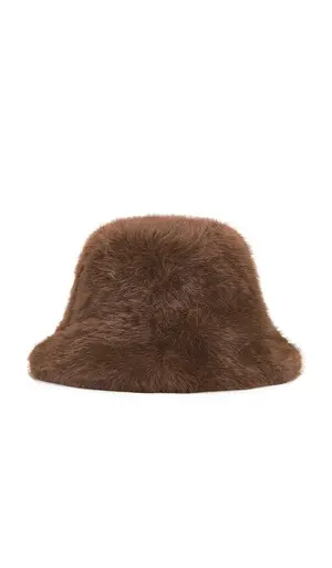 LOVERS AND FRIENDS Lisa Bucket Hat - Brown