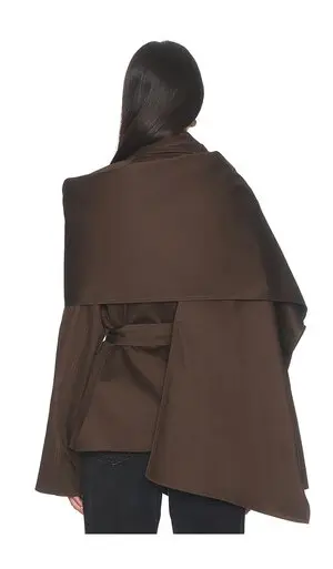EAVES Yuna Crop Trench - Brown