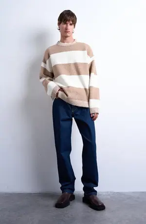 Topman Off The Shoulder Knitwear For Men