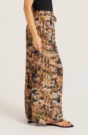 Matty M. Aster Printed Wide Leg Pants