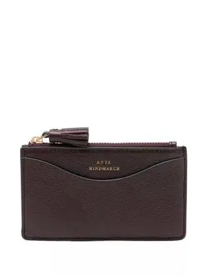 ANYA HINDMARCH Peeping -yes Tassel-detail Wallet - Brown