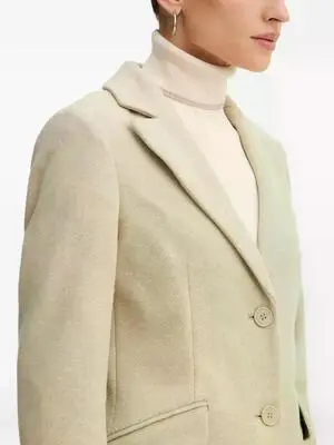 SILVIAN HEACH Single-breasted Herringbone Coat