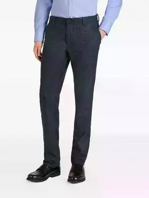 SLOWEAR X Incotex Prince Of Wales Check Trousers