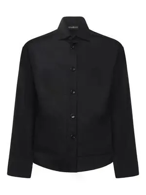 GIULIANO GALIANO Patch-pocket Shirt - Black