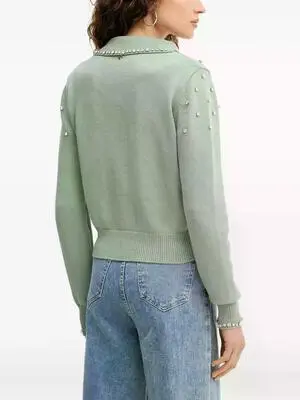 SILVIAN HEACH Embellished-collar Cardigan
