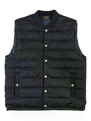 SLOWEAR Wool Gilet With Welt Pockets