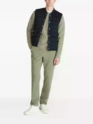 SLOWEAR Wool Gilet With Welt Pockets