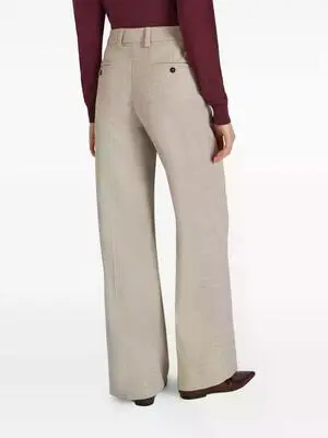 SLOWEAR X Incotex Micro-pattern Wool Trousers