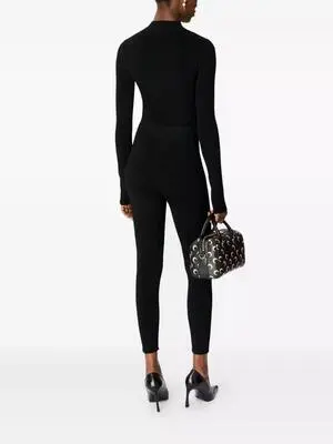 MARINE SERRE Moon-logo Leggings