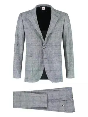 LUIGI BORRELLI Single-breasted Checked Suit