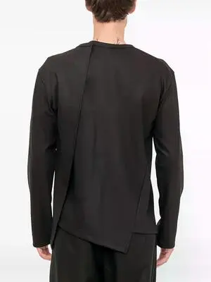 Comme Des Garçons Asymmetric-hem T-shirt