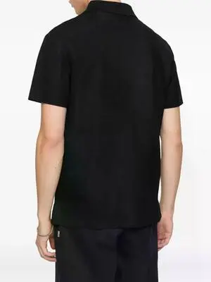 Burberry Equestrian-knight Cotton Polo Shirt