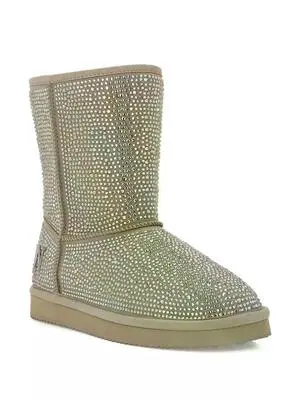 Philipp Plein Embellished Logo Boots