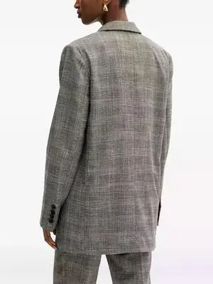 SILVIAN HEACH Double-breasted Check Blazer