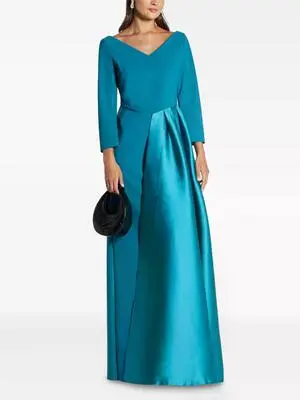 GRETA CONSTANTINE Percier V-neck Gown