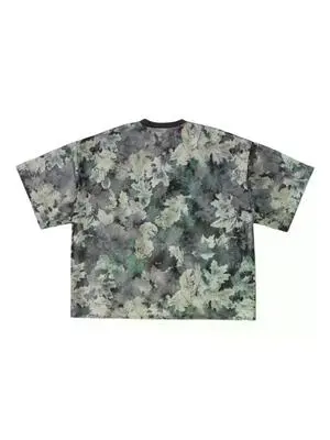 BLDG4 Leaf-print T-shirt