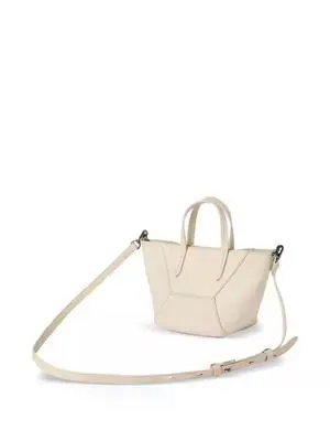 Brunello Cucinelli Mini Leather Tote - Neutrals