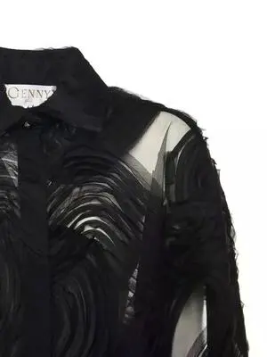 GENNY Wave-motif Shirt