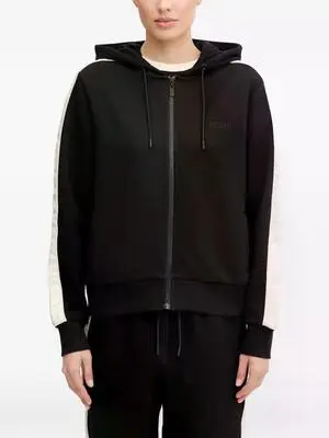 Guess Striped Zip-up Hoodie