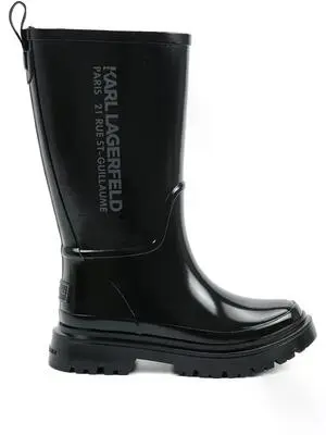 Karl Lagerfeld Round Toe Boots For Women